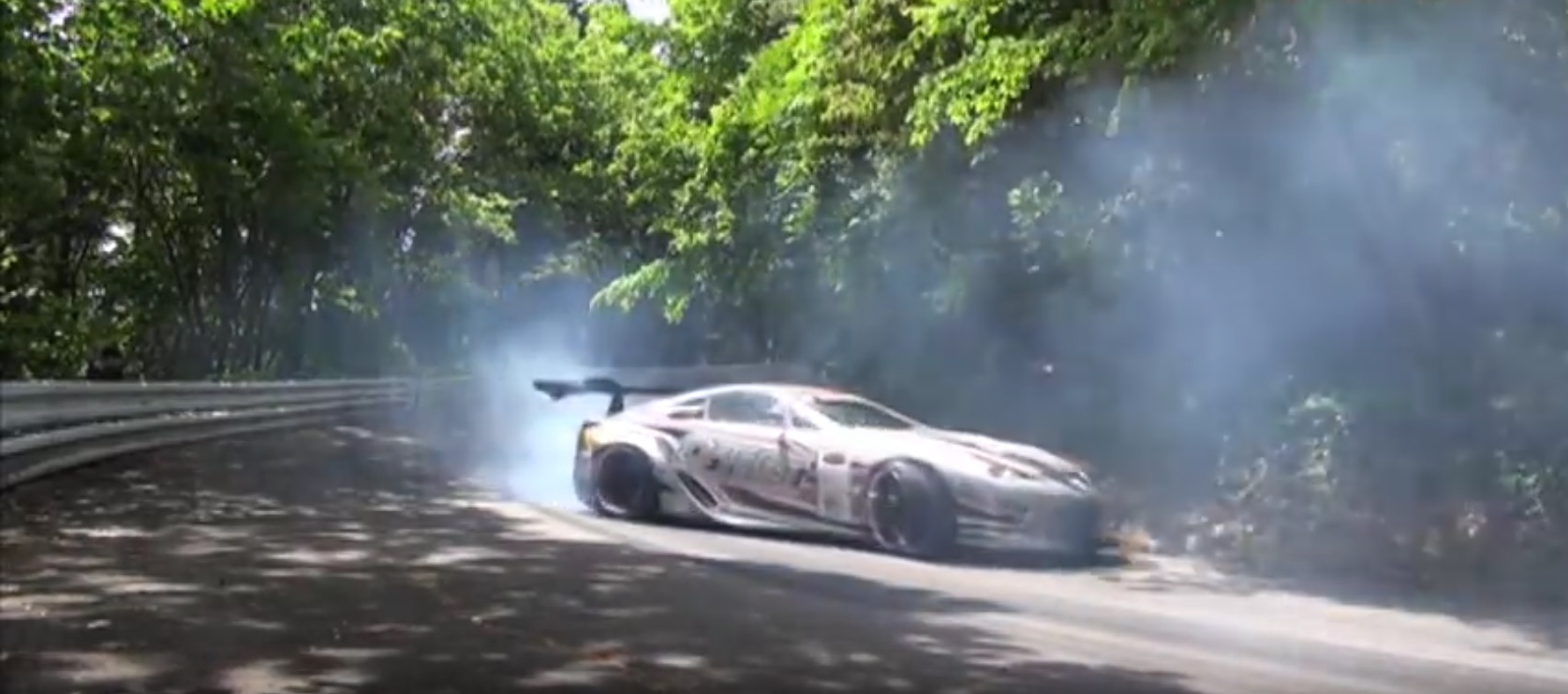 The Awesome, Nascar V8 Powered Lexus LFA Drift Car – GT Speed